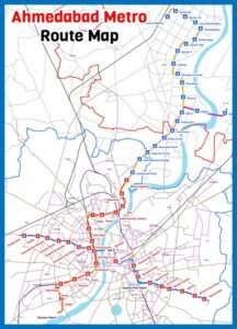 Ahmedabad Metro: Guide, Route, Map, Station List, Progress and Latest ...