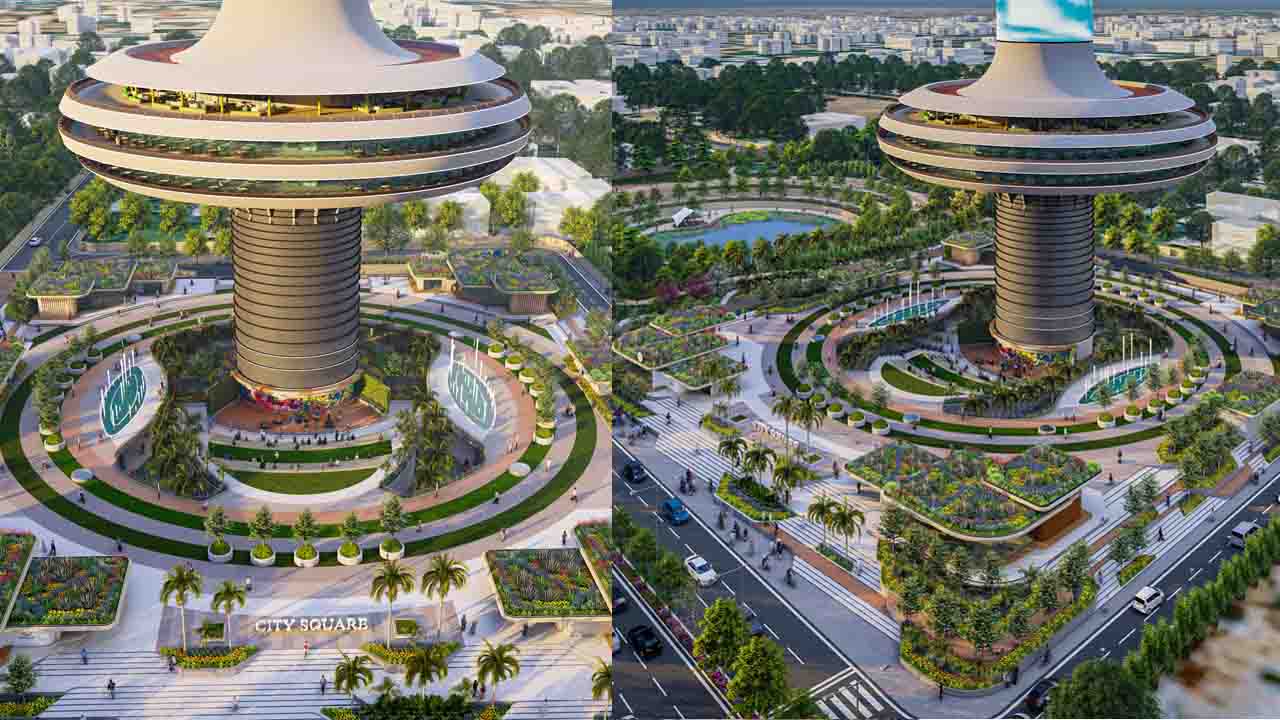 Ahmedabad gets it's first Iconic City Square at Sindhu Bhavan - Infra ...